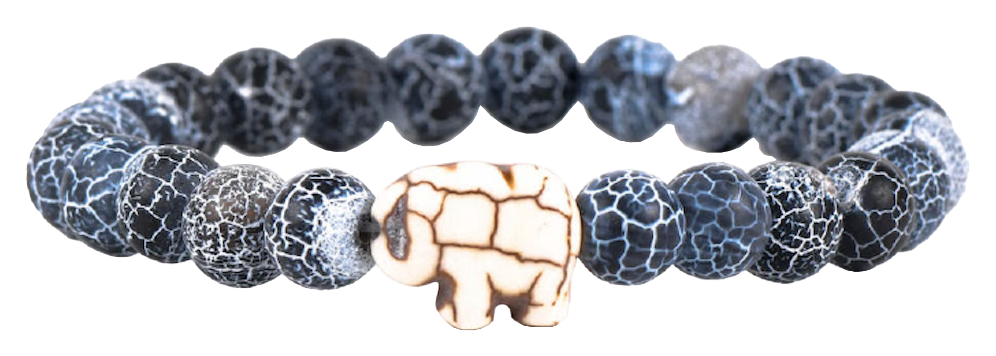 fahlo Expedition Track-An-Elephant River Stone Bracelet | Cabela's